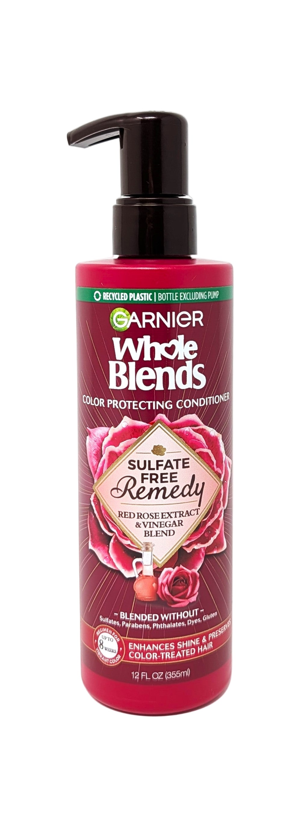 Garnier Whole Blends Color Protecting Conditioner Red Rose Extract & V ...