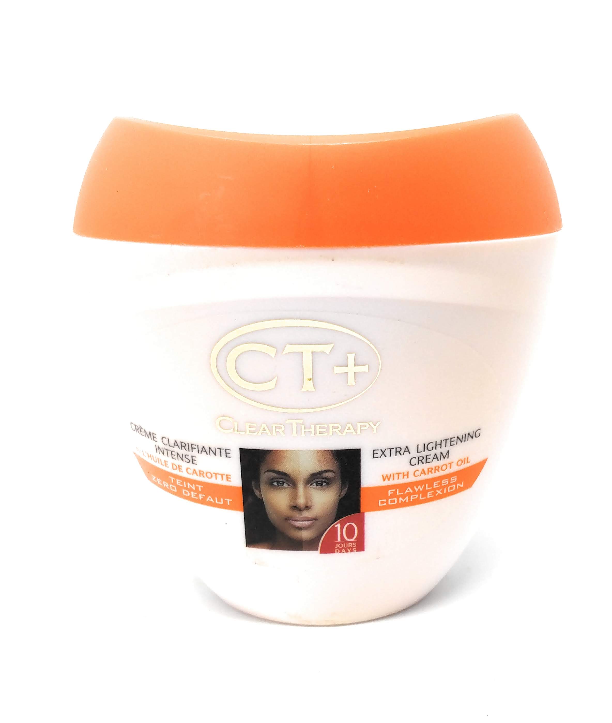 CT+ Clear Therapy Extra Lightening Cream With Carrot Oil 400 ml ...