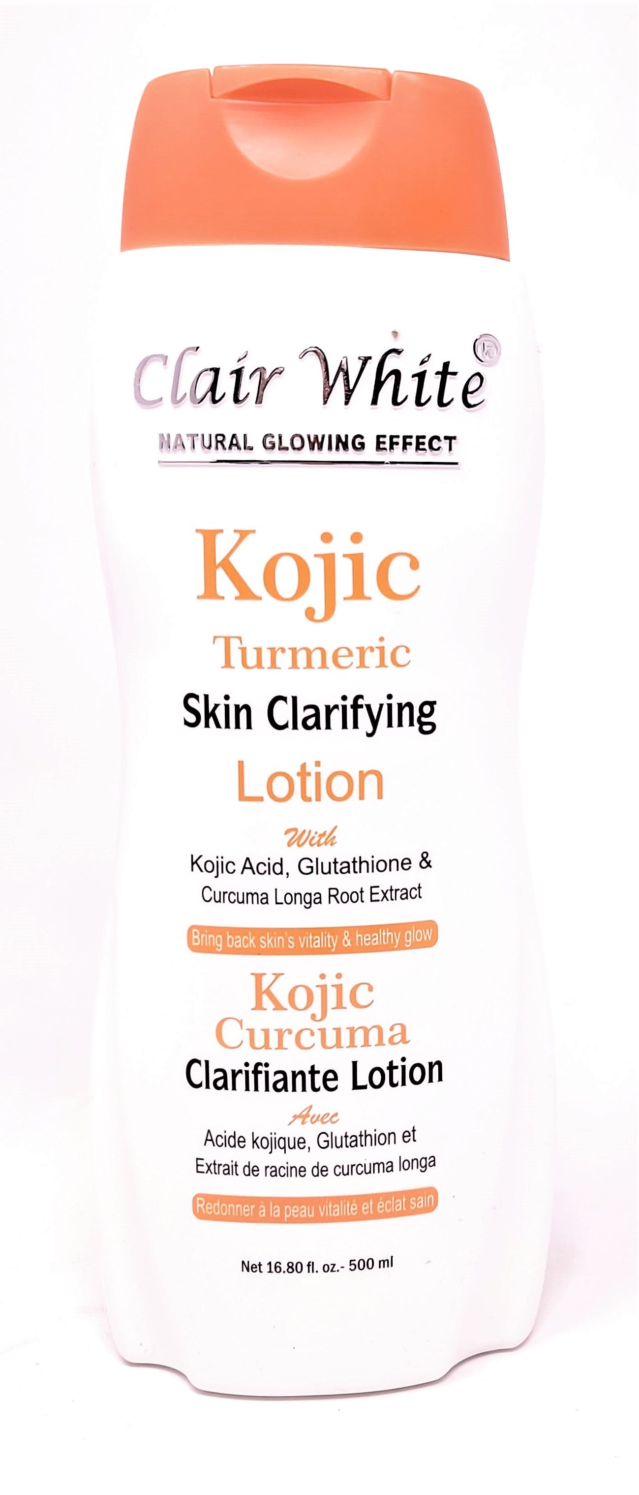 Clair White Kojic Turmeric Skin Clarifying Lotion 16.8 oz – BargainSide.Com