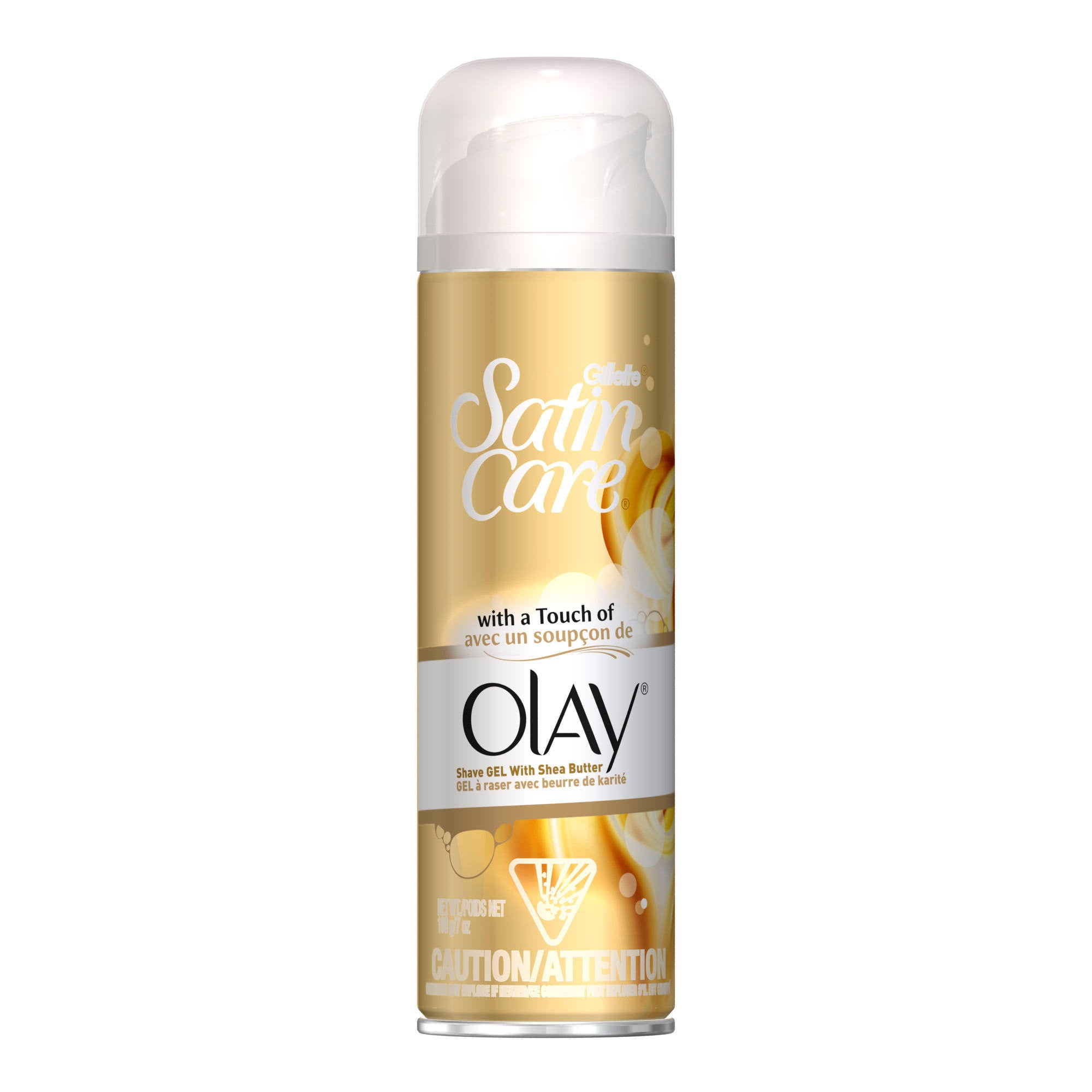 Gillette Satin Care with a Touch of Olay Shave Gel 7 oz – BargainSide.Com